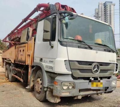 China 14 Years Mercedes Chassis 47 M Pump Car with 2014 Pump Year and 2.6mm Vibrating Amplitude for sale