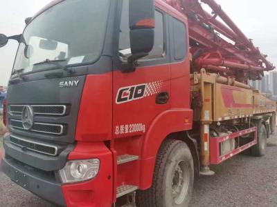 China Cylinder Type Sy 39 Meter Used Concrete Pump Truck with Good and in Good Condition for sale