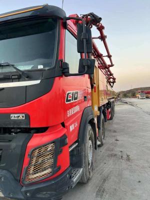 China 19 Years Sy Concrete Pump Truck 65 Meters Long Pump with Red Color and Pump Hours 1521.8 for sale