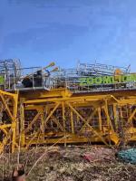 China Maximum Lifting Weight 10t Zoomlion Tower Crane Wa7025-12 Installation Assembled for sale