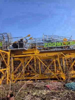 China Maximum Lifting Weight 10t Zoomlion Tower Crane Wa7025-12 Installation Assembled for sale