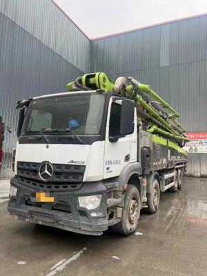 China Hydraulic Machining Process 62m Benz Chassis Concrete Pump for Benefit for sale