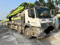 China 2020 Years Zhonglian Benz Chassis 56m Pump Car 1400mm Feeding Height for Various Types of Sales Inquiry for sale