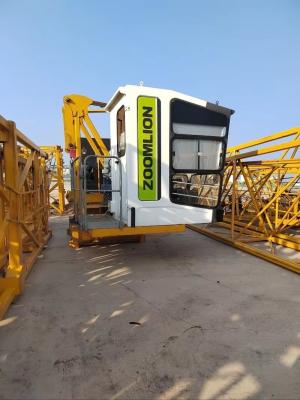 China W6013-6 Assembled Installation Used Tower Crane Maximum Boom Tip Lifting 1.3 Tons for sale