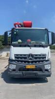 China 14500*2500*4000mm 4-Boom Section Used Sy-Benz Chassis Automatic 62-Meter Pump Car for sale