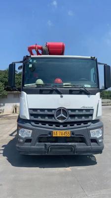 China 14500*2500*4000mm 4-Boom Section Used Sy-Benz Chassis Automatic 62-Meter Pump Car for sale