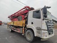 China Second-hand Construction Machinery Used 38m Concrete Pump Trucks hydraulic stationary placing boom for sale