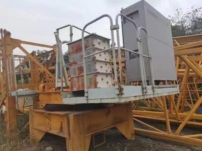 China Used Tower Crane Zoomlion 7525-16 with ISO9001 Certification and Good Performance for sale