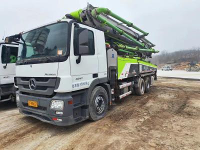 China 34870kgs Used Heavy Equipment for Ready Mix Zoomlion56 Meter Concrete Pump Truck for sale
