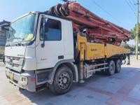 China 2012 Mercedes Concrete Pump Truck with 5-Section Boom and Professional Spare Parts for sale