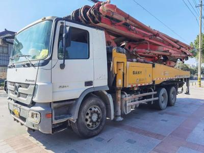 China 2012 Mercedes Concrete Pump Truck with 5-Section Boom and Professional Spare Parts for sale