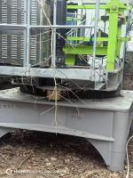 China 22 Year Old Zoomlion Tower Crane 7020-10 10T Moving Type Car Type Used Good Condition for sale
