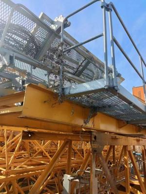China Yellow Heavy Duty Building Construction Crane 6513-8 with Spare Parts for sale