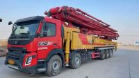 China Semi-Dry Shotcrete Type Sy 67 M Concrete Pump Truck for Precise Concrete Placement for sale