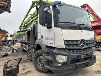 China Boom Sections 4 ZLJ5441THBBE Used Zhonglian Concrete Pump Truck Beautiful for Benefit for sale
