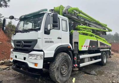 China Mobile pump truck Machining Process Hydraulic Used Zoomlion Concrete Pump Truck with 38 Meters Boom for sale
