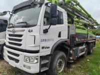 China 43 M 2021 Used Concrete Pump Truck with Parts and Vibrating Amplitude of 2.6mm for sale