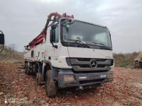 China SG5431THB Red Putzmeister Pump Truck 56 Meters Direct Distributor for sale