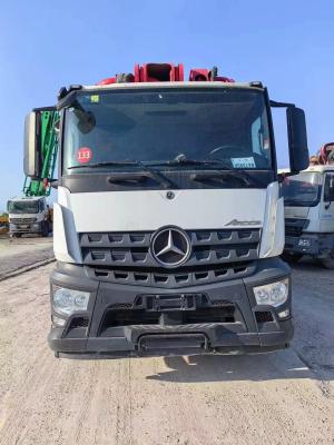 China Used Concrete Pump Trucks 56m in Stable Condition with Basic Maintenance for sale