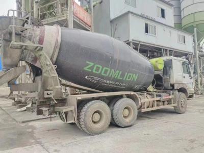 China 2017 HOWO 12cbm Concrete Mixer Truck | 25,000kg Rated Mass | Diesel Engine for sale