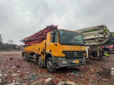 China Pusmeister Concrete Pump Trucks 42m Direct Sale with 4 Axles placing boom concrete pump for sale