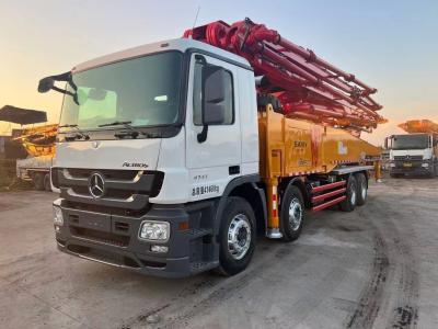 China SY Heavy Industry 56 Meters Concrete Pump Truck with Vibrating Amplitude of 2.6mm for sale