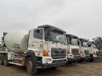 China 2015 Used 12 Cbm Heavy Duty Concrete Mixer Cylinder Type For Construction Works for sale
