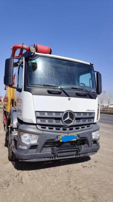 China 61.1m Vertical Reach Semi-Dry Shotcrete Concrete Pump Truck Installed in Mercedes Truck for sale