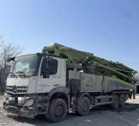 China 2021 Used Concrete Pump Truck 63 Meters Mercedes Chassis for Construction Project for sale