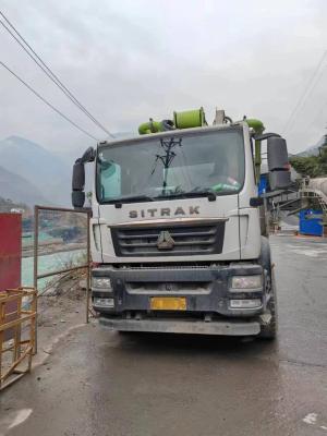 China Used Zoomlion Concrete Pump Truck 38 Meters Practical Type with After-sales Assistance for sale