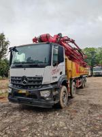 China Hot Sale Sany Concrete Pump Trucks 60m with Mercedes Chassis for sale