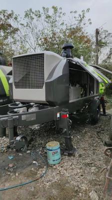 China 2021 Zoomlion HBT90.18.186RSU Concrete Trailer Pump - 18/10 MPa Pressure, 7500mm Length, 392 Operating Hours for sale