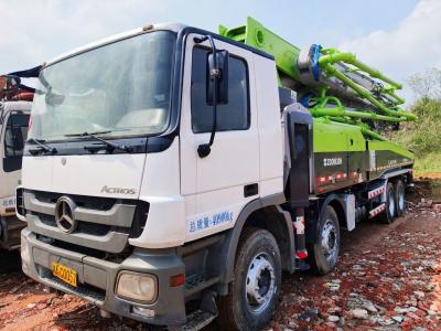 China 13670*2500*4000mm 4 Boom Sections Used Concrete Boom Pump Truck with Mercedes Chassis for sale
