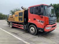 China 2020 SY 5143THBE Concrete Vehicle Pump - 186KW Diesel Engine, 18/10 MPa Pressure, 13500kg Weight for sale