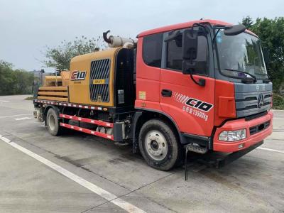 China 2020 SY 5143THBE Concrete Vehicle Pump - 186KW Diesel Engine, 18/10 MPa Pressure, 13500kg Weight for sale
