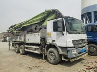 China Zoomlion Industrial Concrete Mixer Pump Truck High Efficiency With Spare Parts for sale