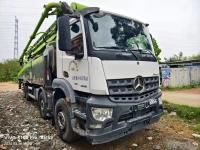 China 2021 ZOOMLION 63m Concrete Pump on Mercedes-Benz Chassis for Sale for sale