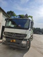 China 20 Years of Zoomlion Concrete Pump Truck 49 Meters Installed in The Mercedes-Benz Car for sale