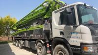 China Affordable 56 Meters Zoomlion Concrete Pump Truck 2020 with Hydraulic Machining Process for sale