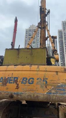 China Used Bauer BG25 Rotary Drilling Rig 2m Diameter 59.5m Depth 237kN·m Torque Continuous Flight Augering Foundation Drill for sale