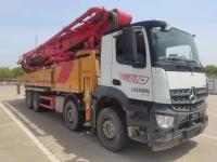 China 62m Sy Used Concrete Pump Truck with Original Condition and Hydraulic Machining Process for sale