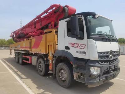 China 62m Sy Used Concrete Pump Truck with Original Condition and Hydraulic Machining Process for sale