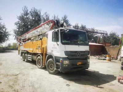 China Xg 62 M Concrete Pump Truck with Cylinder Type Structure and Mercedes Chassis Perfect for sale