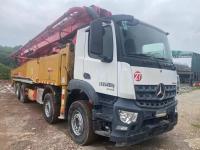 China 2020 Years Second Hand Pump Truck Installed In Mercedes Truck With 51m Horizontal Reach for sale