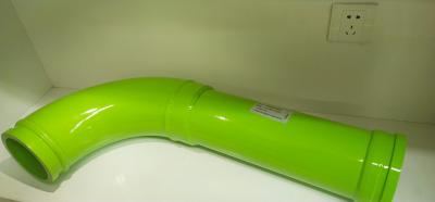 China Double Layer Concrete Pump Pipe Elbow 2.6mm Vibrating Amplitude for Schwing Putzmeister Zoomlion CIFA for sale