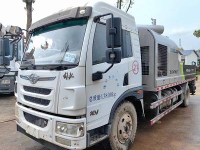 China 2018 ZOOMLION Truck-Mounted Concrete Line Pump - 18 Year Model with Efficient Hydraulic System for Construction Projects for sale