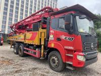 China 2021 Years Used Concrete Pump Truck with 2.6mm Vibrating Amplitude and 42.5m Vertical Reach for sale