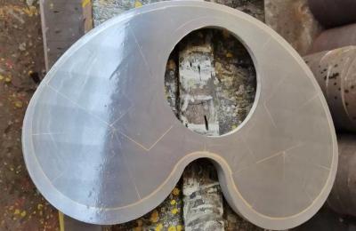 China Hydraulic Concrete Pump Spectacle Wear Plate Spare Parts - High Performance Wear-Resistant Component for Truck-Mounted Pumps for sale