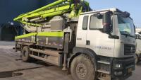 China Zoomlion 38 Meters Concrete Pump Truck Designed for Semi-Dry Shotcrete Applications for sale