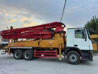 China 2012 SANY 37m Concrete Pump on Mercedes-Benz in Stock for Sale for sale